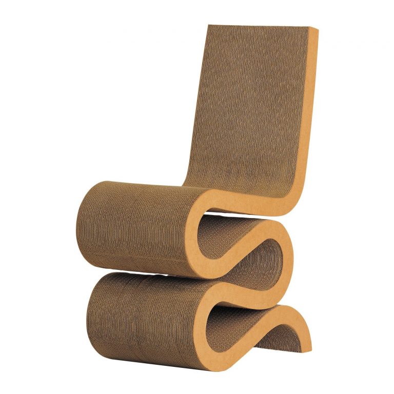 Wiggle Side Chair - Iconic Eco Furniture by Frank Gehry.